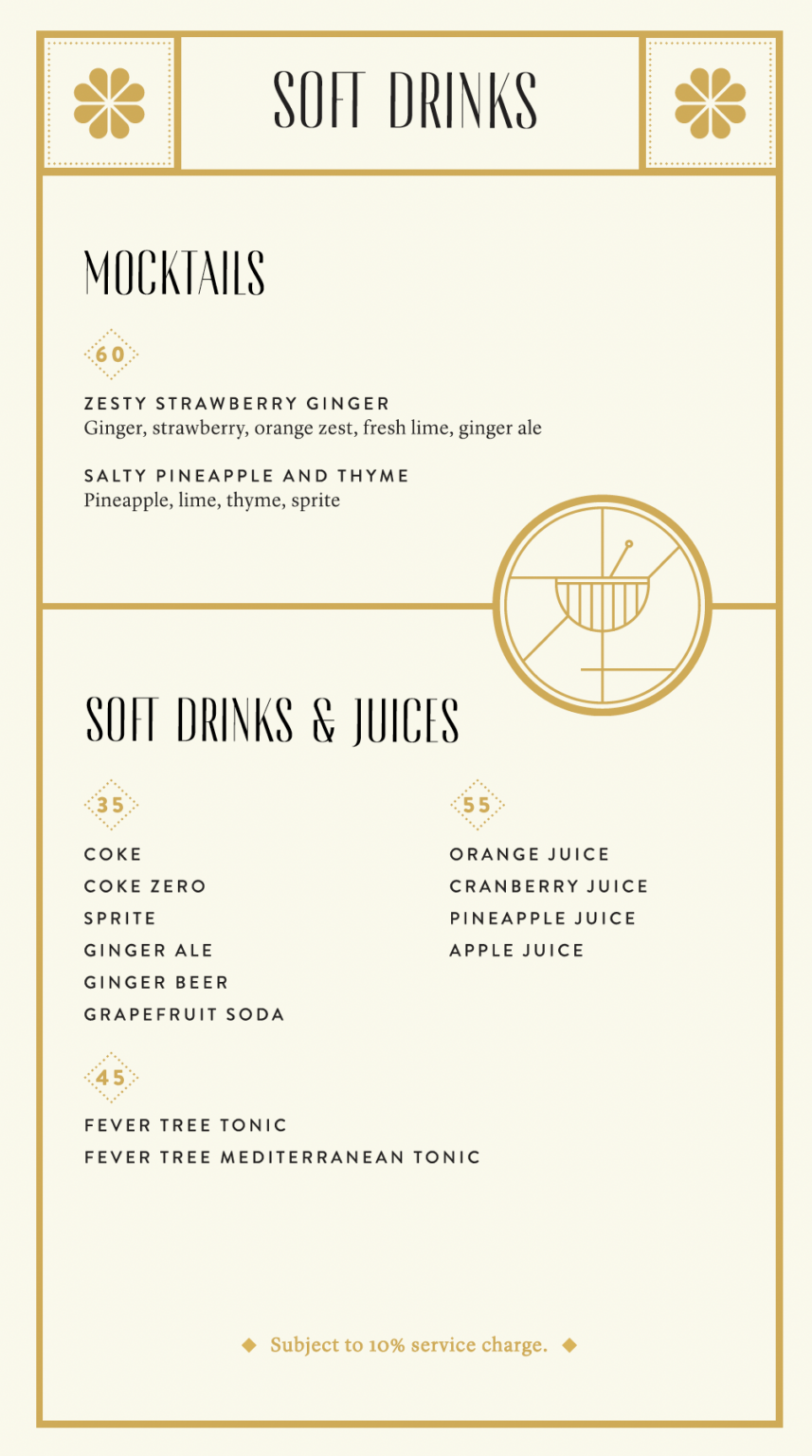 The Optimist - Drinks